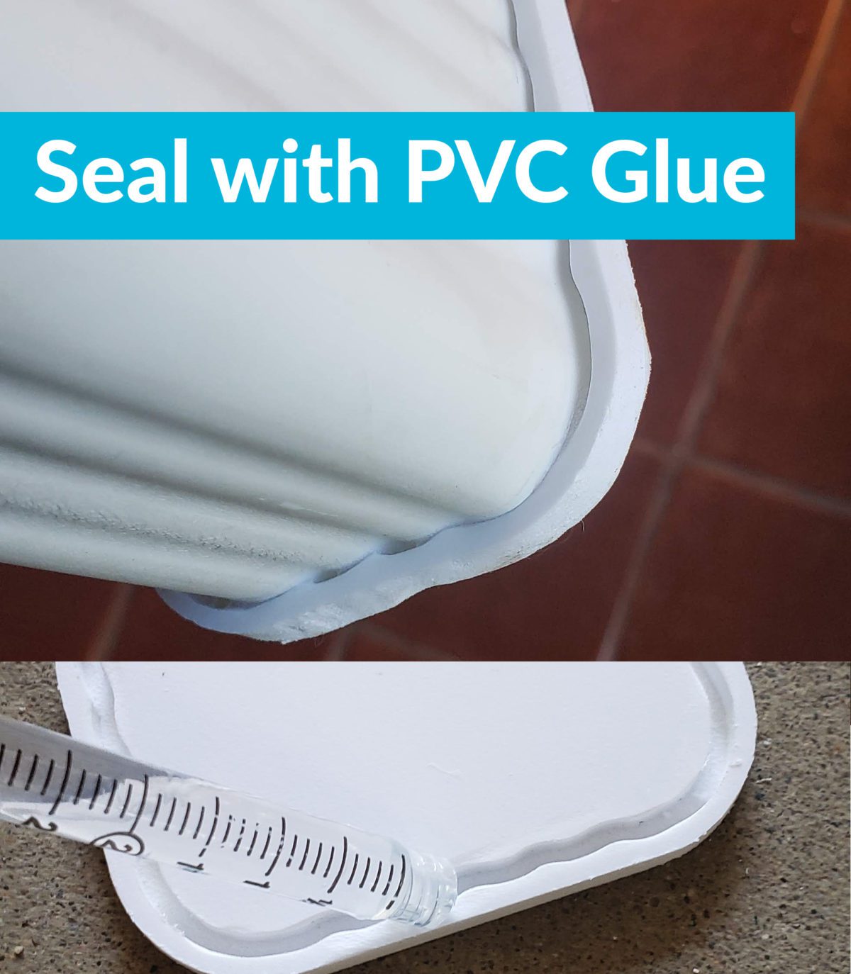 2×3 Gutter End Caps (4) – World Grace Project